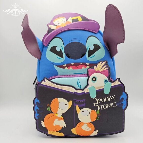 Loungefly | Bags | Loungefly Disney Stitch Spooky Stories Halloween ...